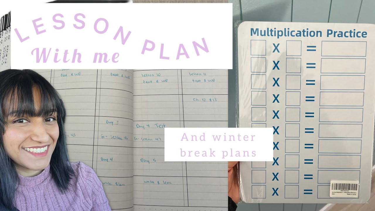 Homeschool Lesson Planning and some Winter Break plans- 2nd Grade ...