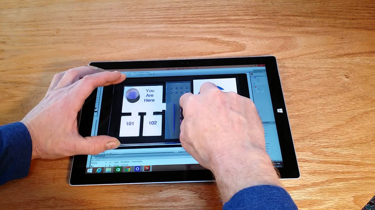 Talking Tactile Surface Demo - YouTube