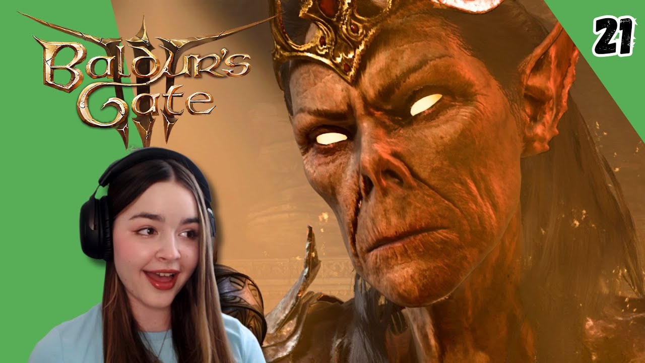 Queen Vlaakith is here!! | Playing Baldur's Gate 3 for the first time ...