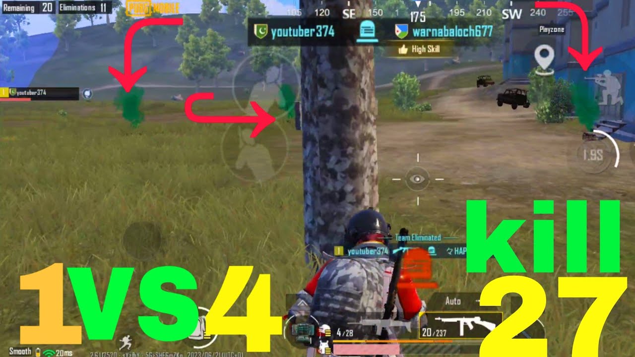 27 kill pubg solo vs squad op amir pubg mobile. .#opamir3065 - YouTube