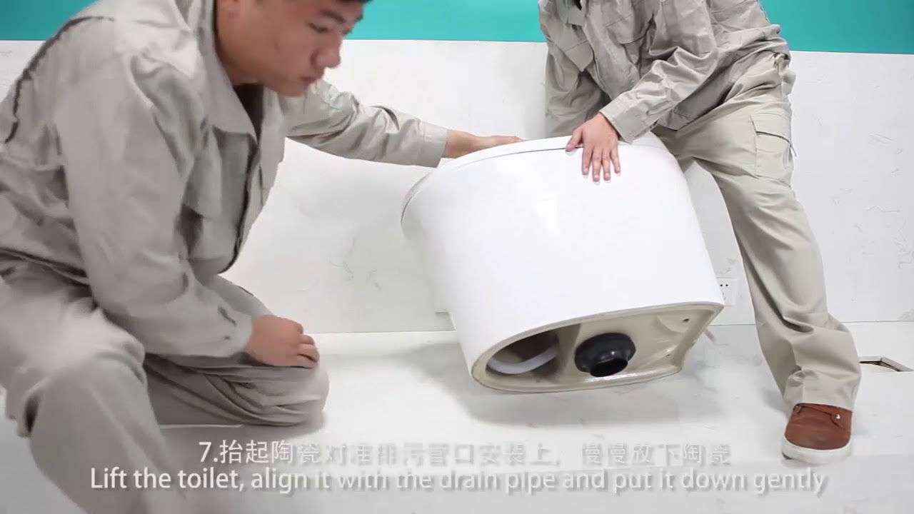 Tankless smart toilet install guide English version - YouTube