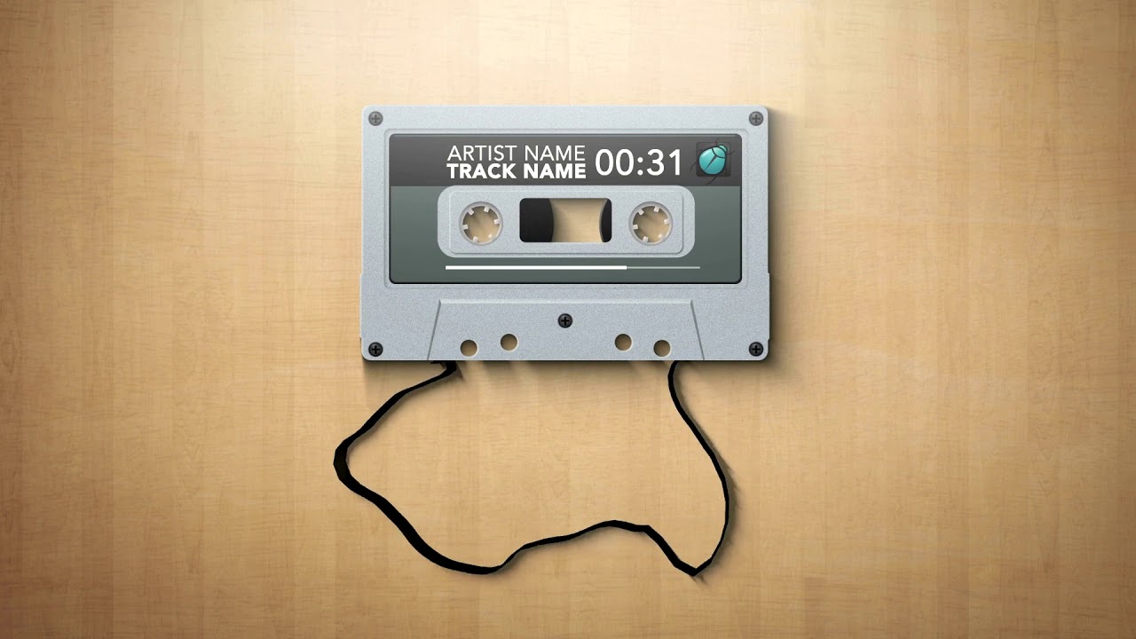 Cassette Music Visualizer | After Effects Template - YouTube