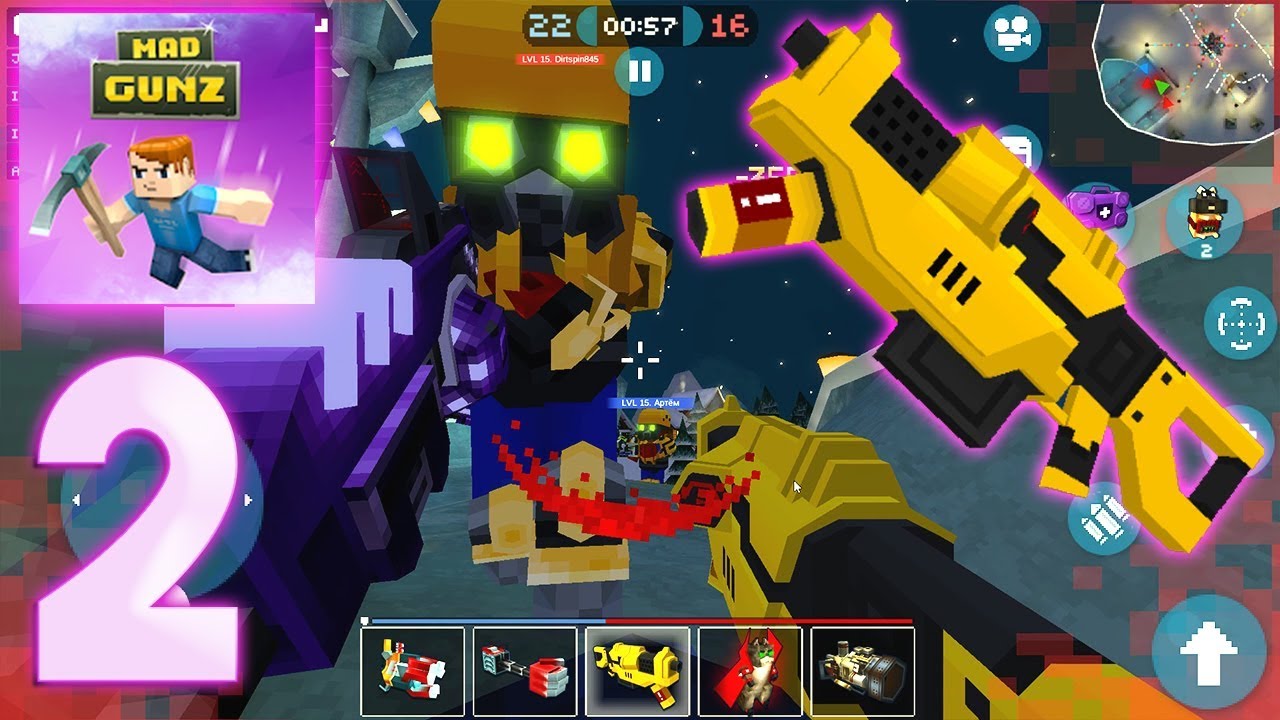 Mad GunZ - Industrial Gun - Gameplay Part 2 - YouTube