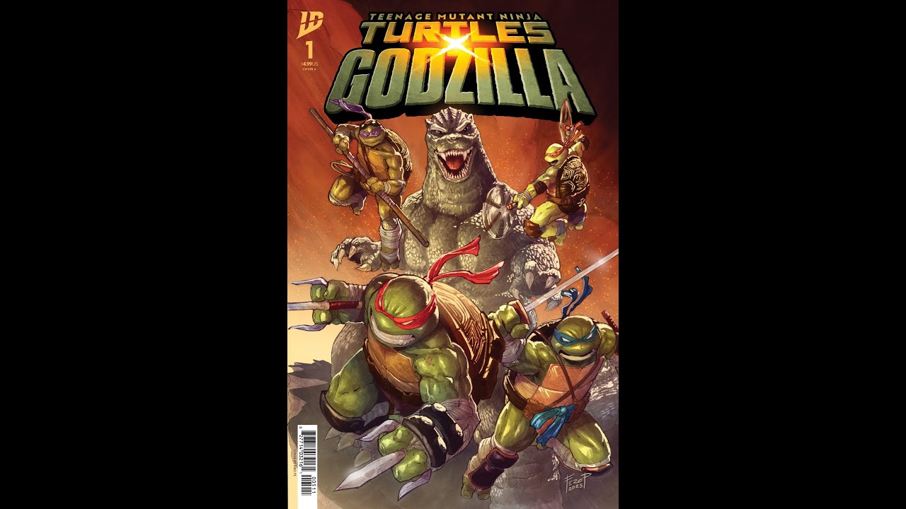 Godzilla/TMNT Crossover Announced - YouTube