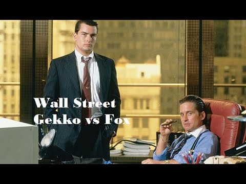 Wall Steet - Gordon Gekko parla a Bud Fox - YouTube