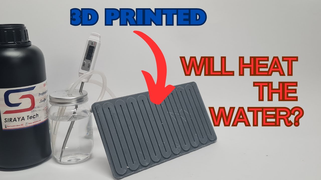 3D Printed Solar Heater - YouTube