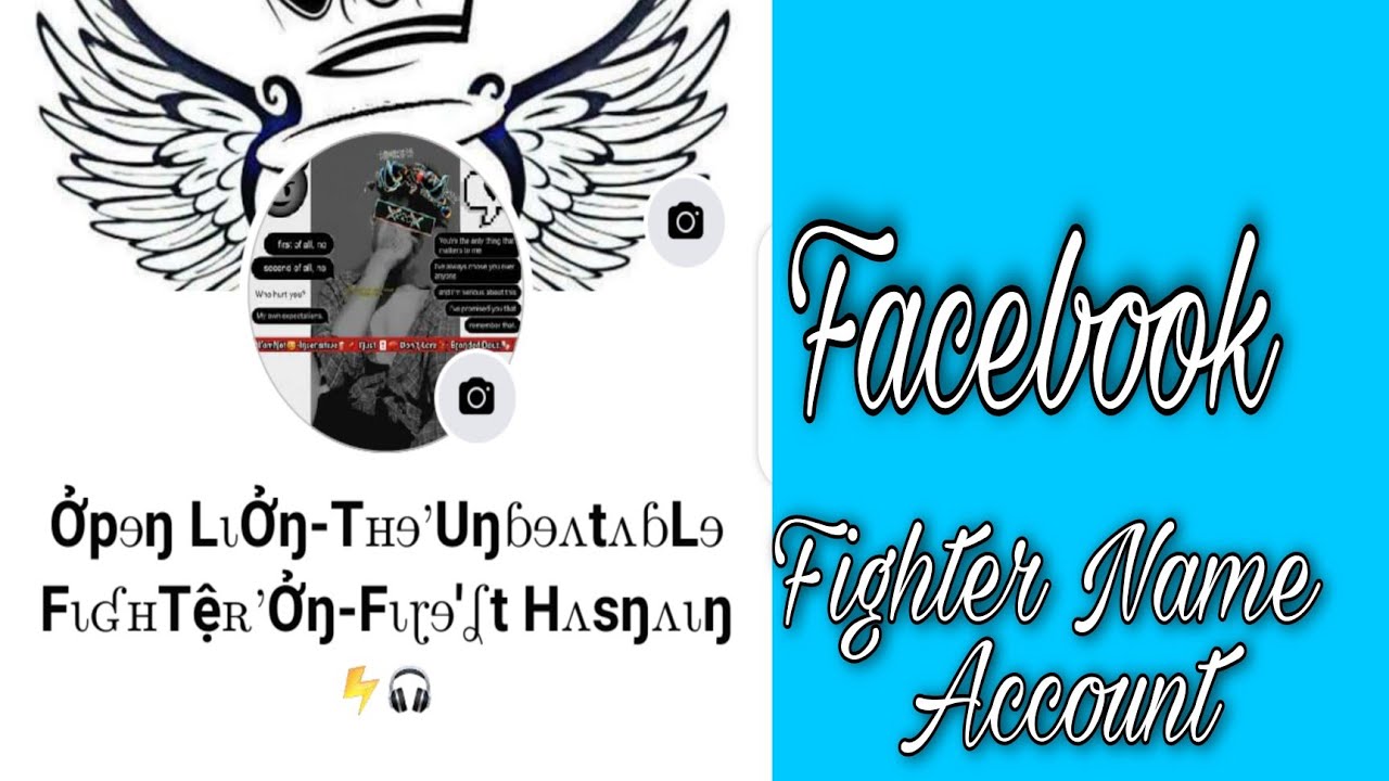 How To Make Fighter Name Id on Facebook //like And Subscribe - YouTube