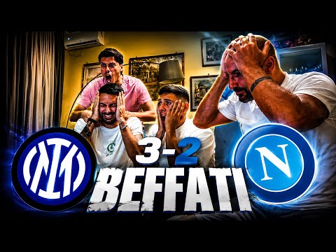 CHE BEFFA😡 INTER-NAPOLI 3-2 | LIVE REACTION NAPOLETANI ⚽️💙