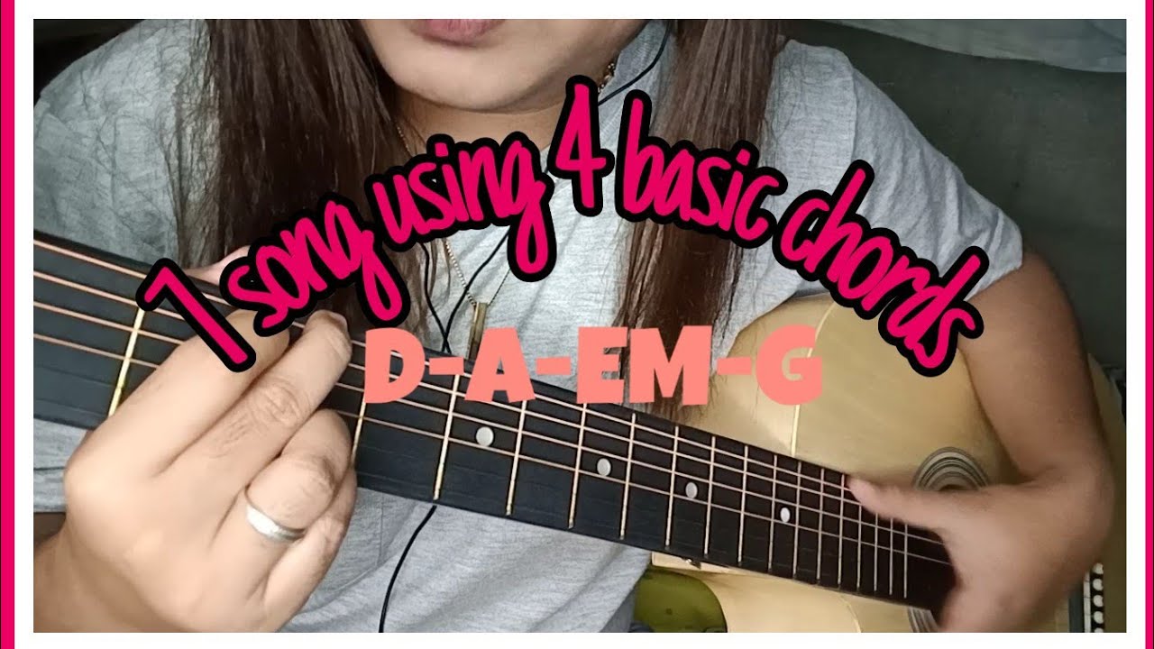 7 opm song Using 4 basic chords (D-A-EM-G) - YouTube
