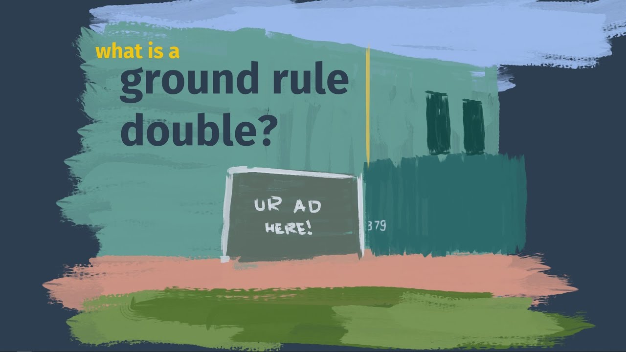 What is a Ground Rule Double? - YouTube