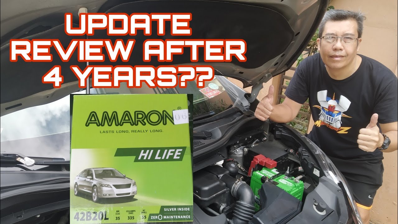 Amaron HiLife 42B20L car battery installed on Mitsubishi Xpander - YouTube