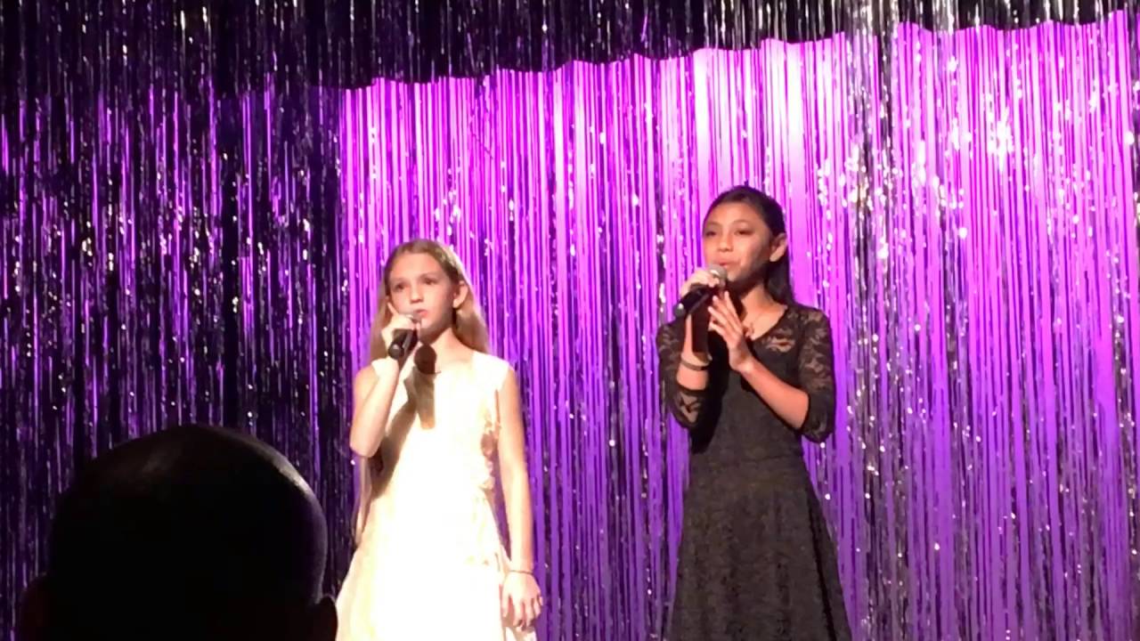 10 Year Olds Singing For Good Duet YouTube 10 Year Olds Singing For Good Duet YouTube