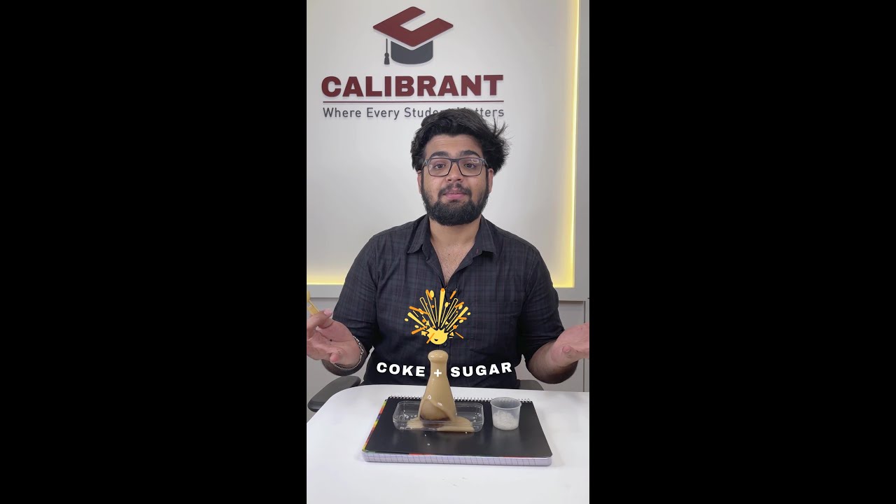 Why does Sugar explode in Coke? Let's Decode! with @CalibrantClassesMumbai - YouTube