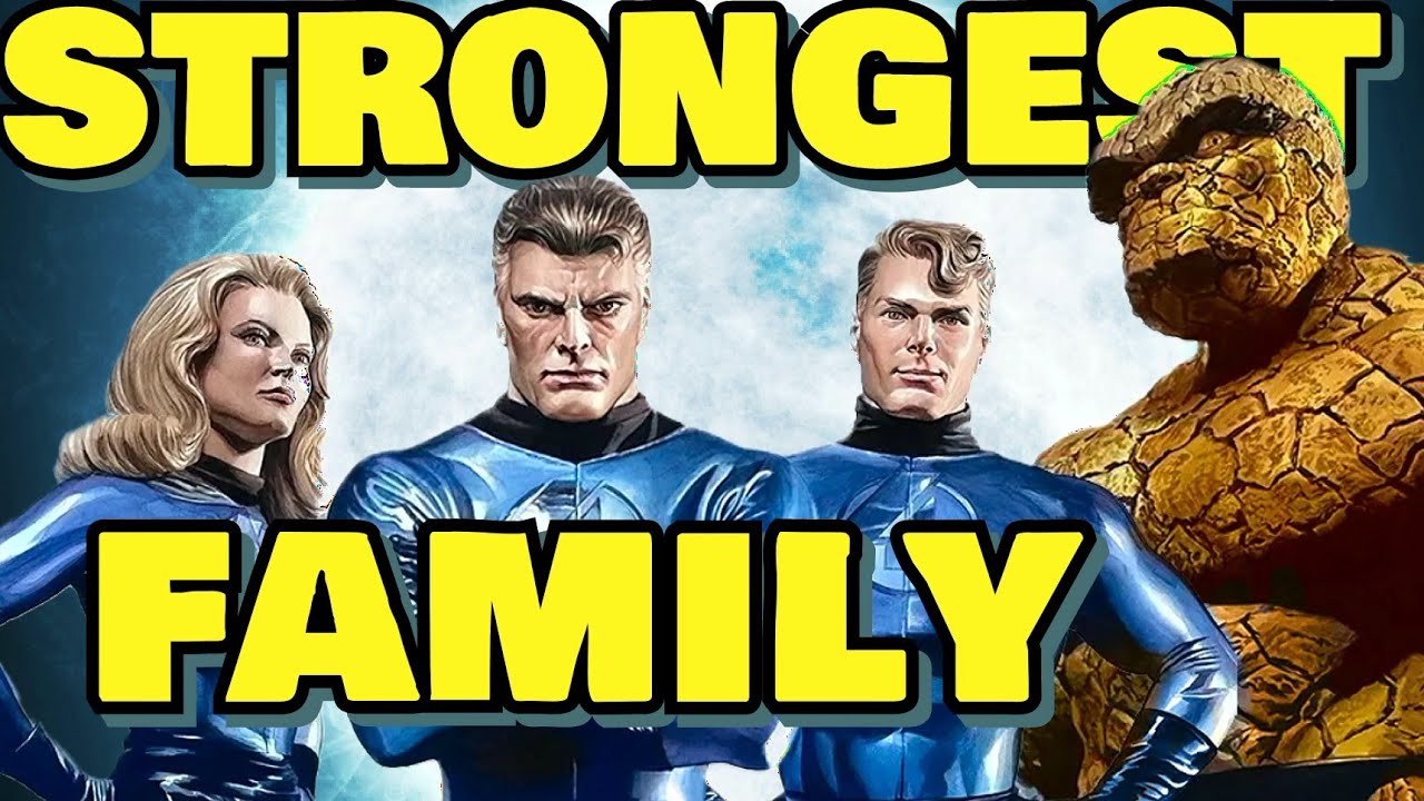 How Strong is The Fantastic 4 COMPILATION - The Thing, Invisible Woman ...