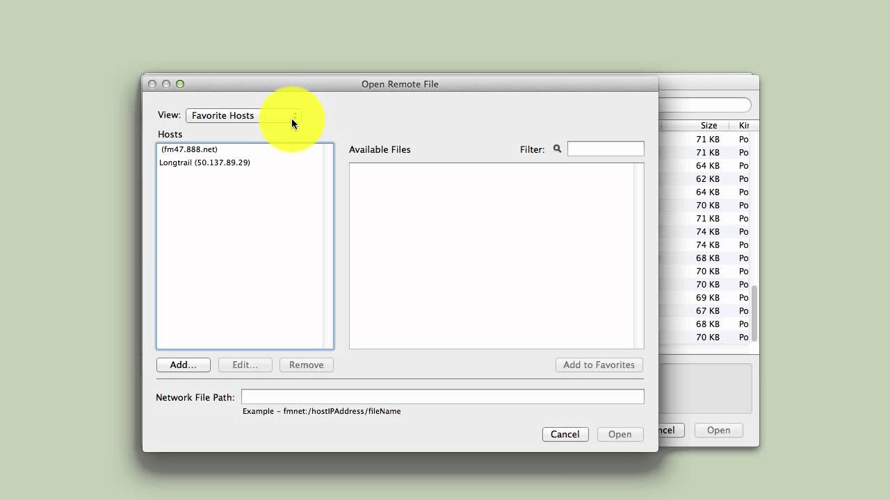 How to open your filemaker database with the quick start screen - YouTube