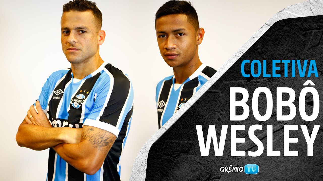 [COLETIVA] Bobô e Wesley - 26/01 l GrêmioTV - YouTube