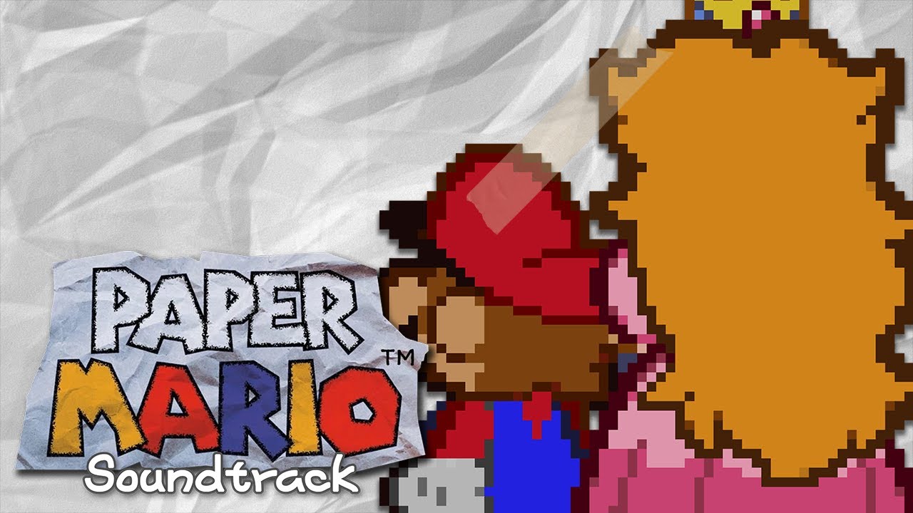 Mario and Peach - Paper Mario (N64) Soundtrack - YouTube