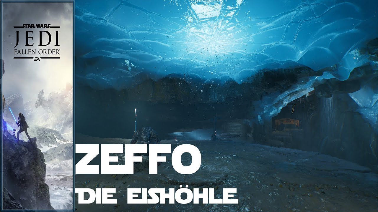 Star Wars Jedi: Fallen Order- Zeffo - The Ice Cave Ambient Music - YouTube