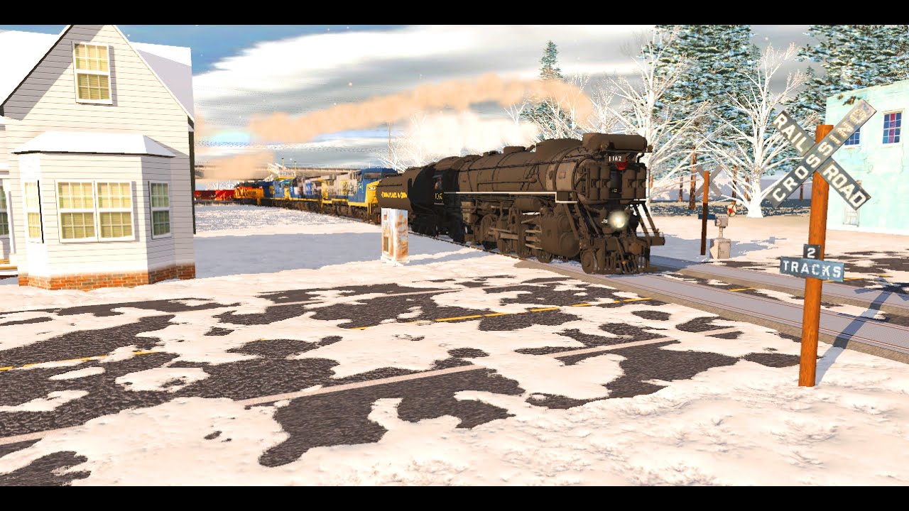 Trainz 2019 Railfanning S06 E17: Amtrak, CN, CSX, Chessie, PRR, SUP ...