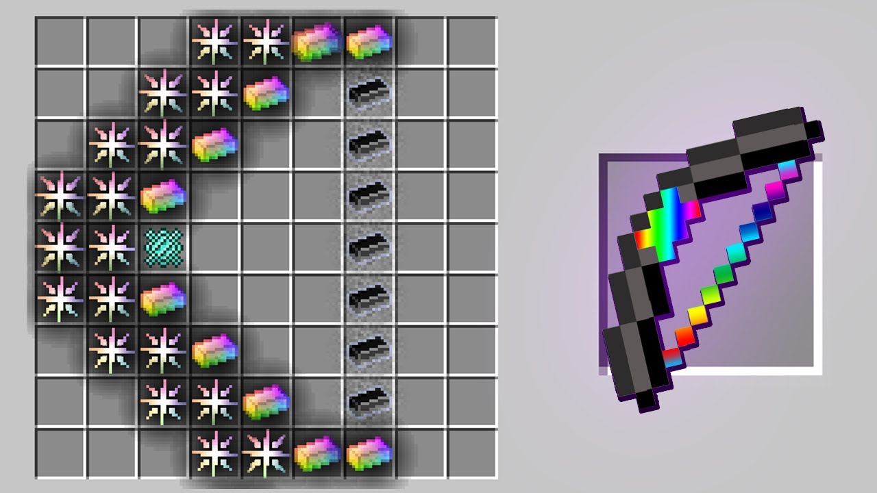 SUPER ARCO COM CRAFTING GIGANTE NO MINECRAFT - YouTube