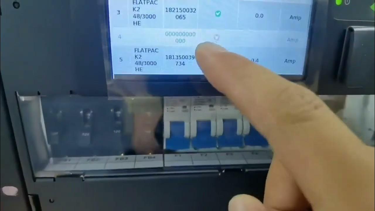 Smartpack R Eltek Flatpack2 Integrated System 2U 32A 60A - YouTube