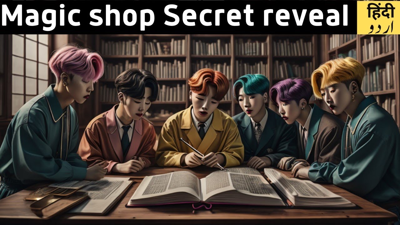 How BTS Write Song Magic Shop Inspired from a Book | In the Magic Shop ...