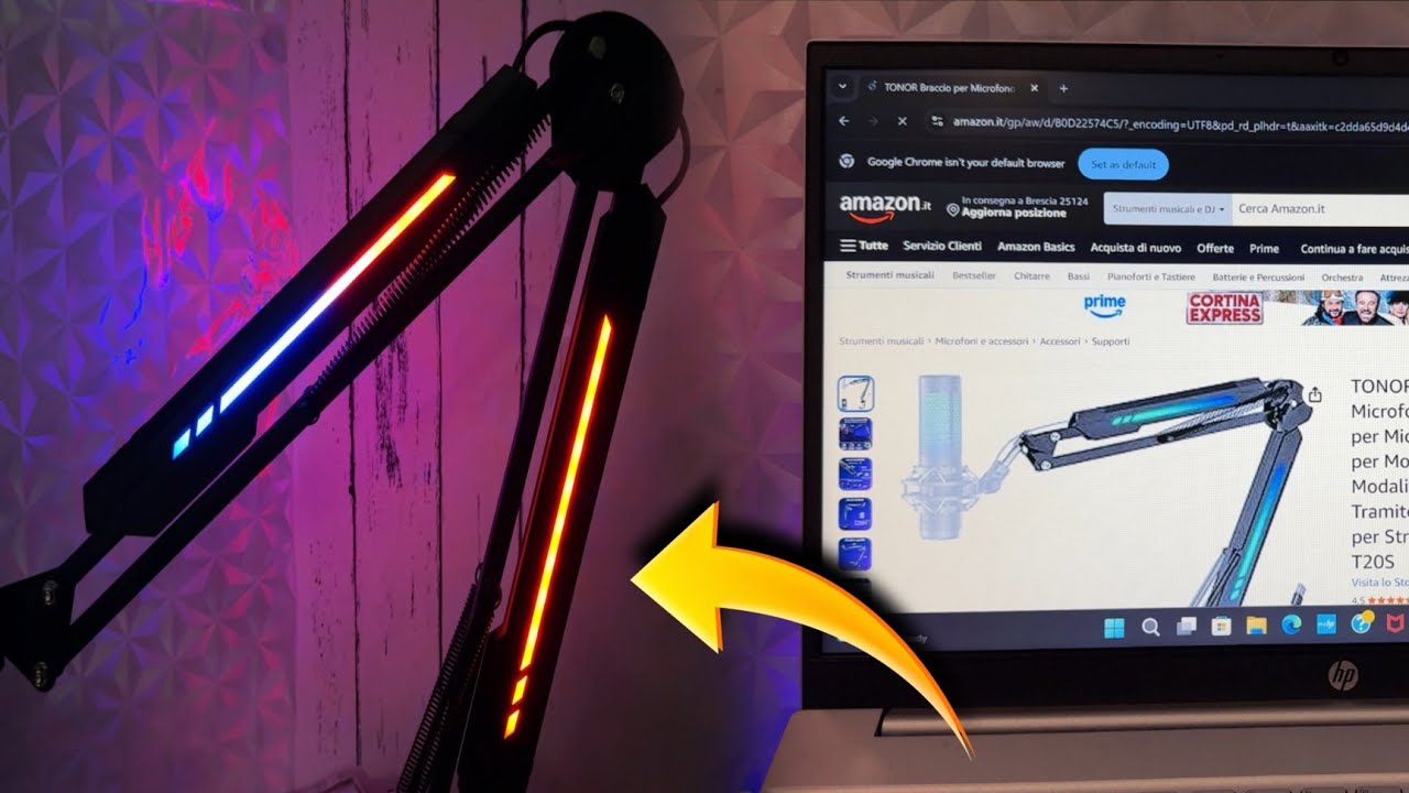 Microphone Boom Arm For My Setup | Best Mic Boom Arm/Stand Review - YouTube