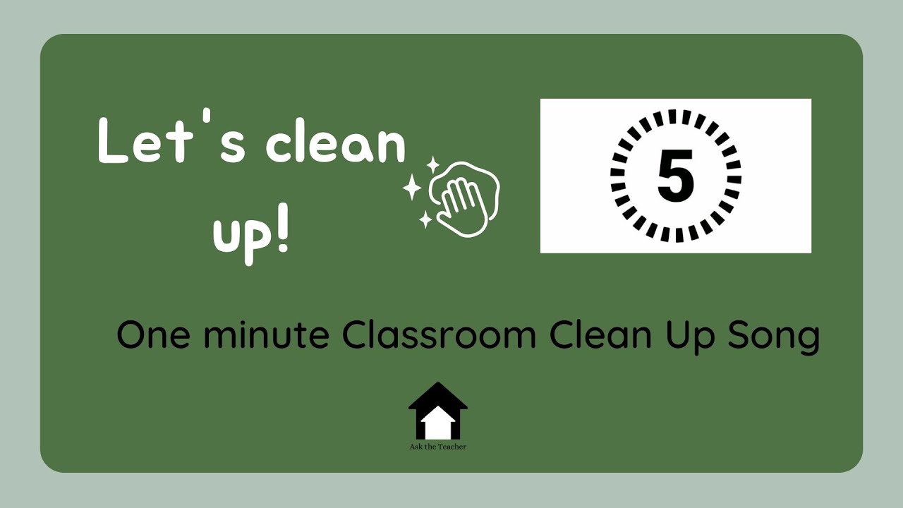 Classroom Clean Up Timer Video - YouTube