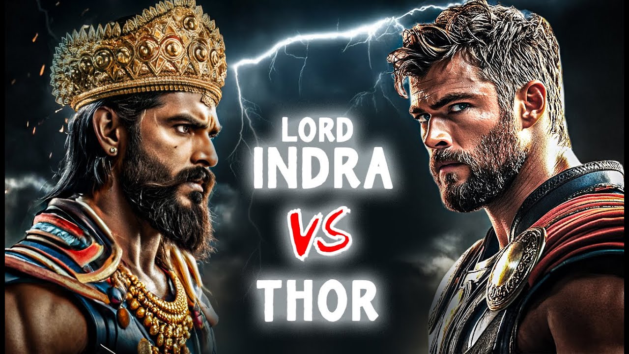 Indra VS Thor! #godofthunder #lordindra #thor - YouTube
