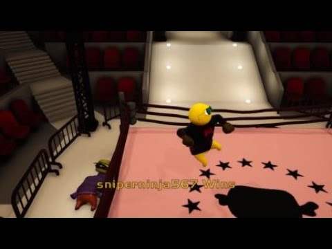 Gang Beasts Cleaning Up The Ring - YouTube
