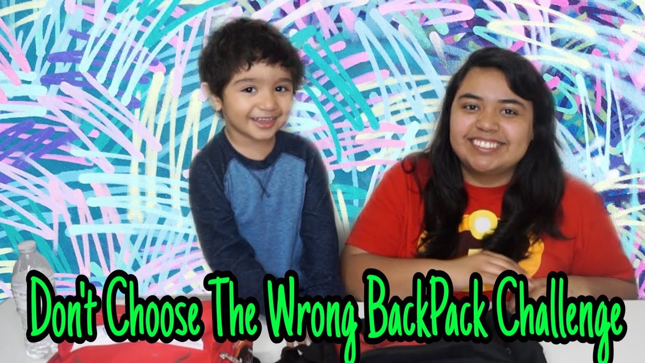 Don't Choose the Wrong Backpack Challenge | Switch Up | Kid Videos ...