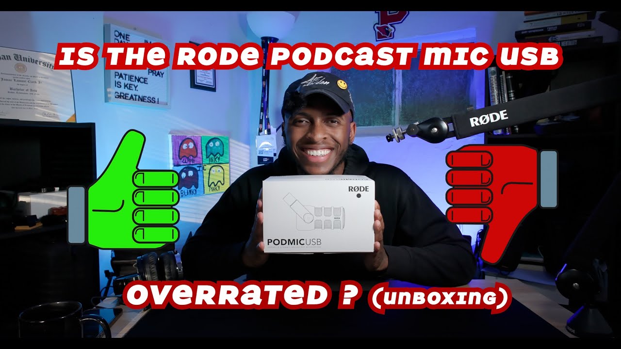 Rode Podmic USB BEST mic beginner mic for USB-C users? & Rode PSA1 ...