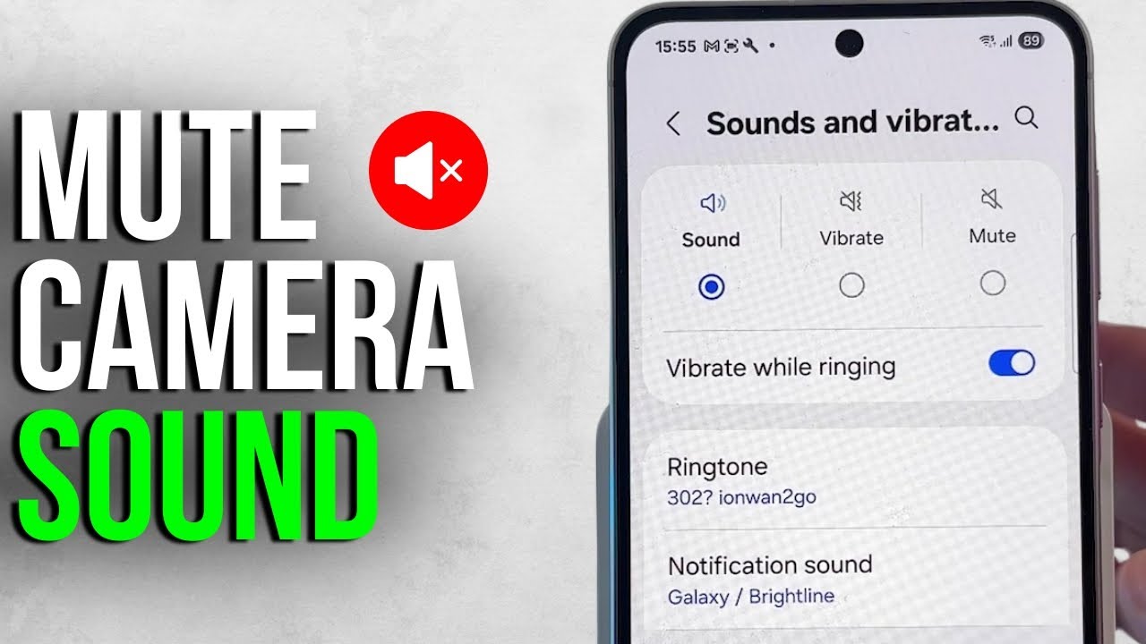 How to Mute Camera Sound on Samsung Galaxy A56 - Step-by-Step Guide ...