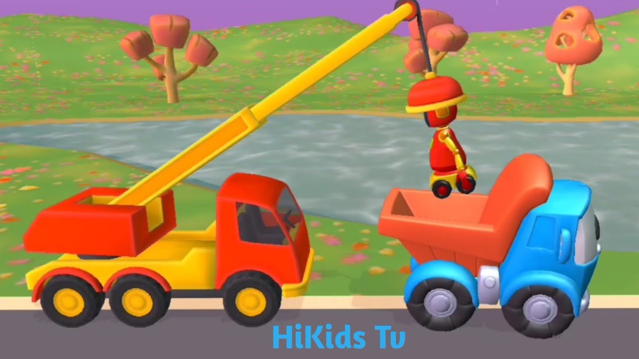 Construction Vehicles For Kids Home Repair | Video For Kids #HiKids Tv ...