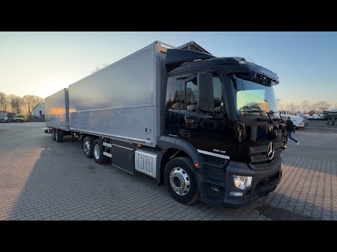 Nr.40813 Mercedes-Benz-Antos, 2546, Getränke, LBW, Lift-Lenkachse - YouTube