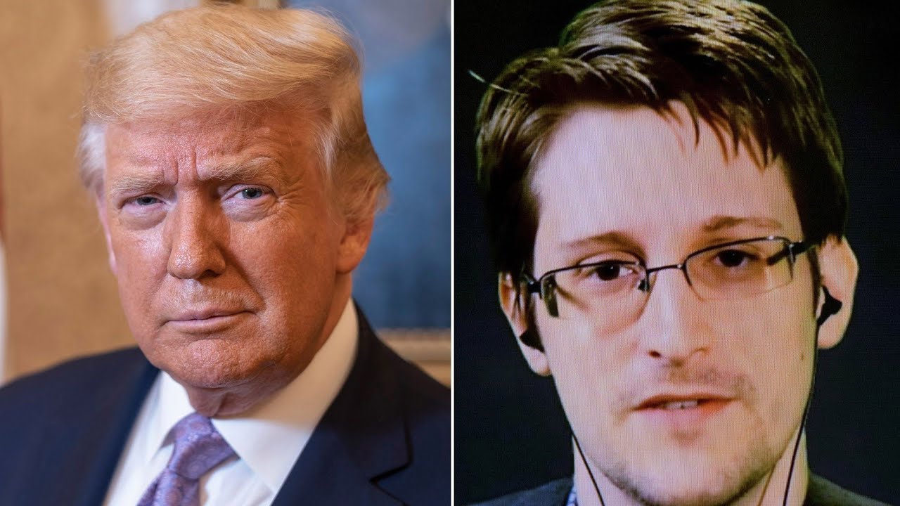 Donald Trump Might Pardon Legendary Whistleblower Edward Snowden - YouTube