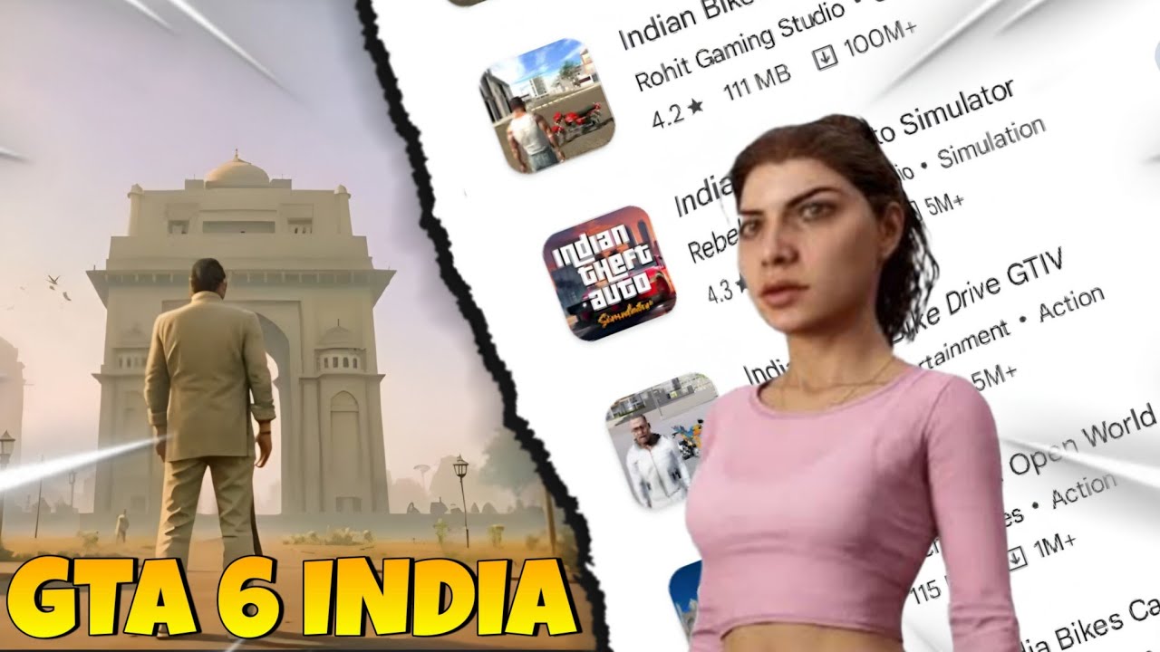 I Found INDIAN GTA 6 On Google Play Store ! - YouTube