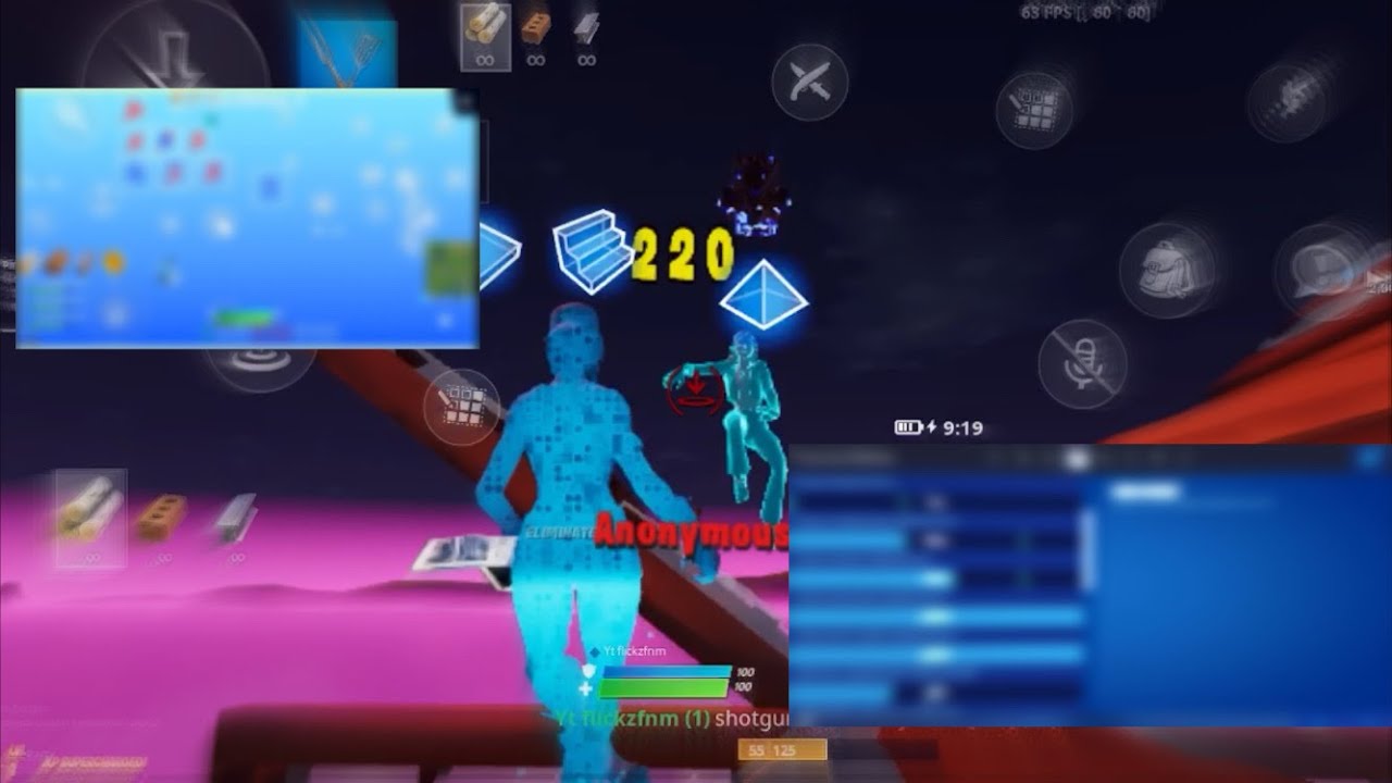 The BEST hud+settings updated 2020|fortnite mobile iPhone 8 60fps # ...