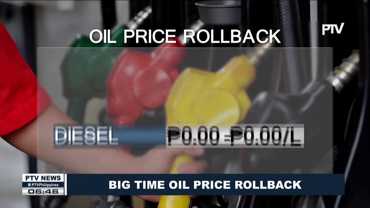 Big time oil price rollback - YouTube
