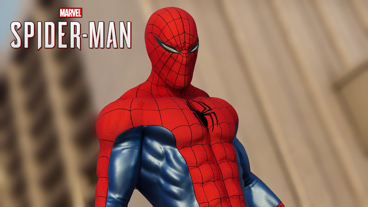 Spider-Man PC - Gabriele Dell'Otto Classic Suit MOD Free Roam Gameplay ...