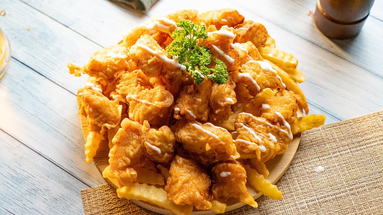 5-Step Easy And CRISPY BEER BATTERED FISH BITES | Recipes.net - YouTube