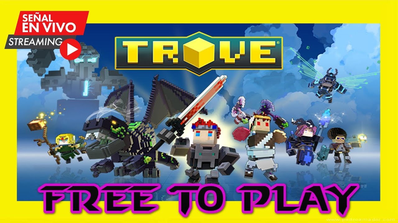 FREE TO PLAY EN STEAM 👉 TROVE 👈 MMORPG SANDBOX MULTIPLAYER CON CRAFTING ...