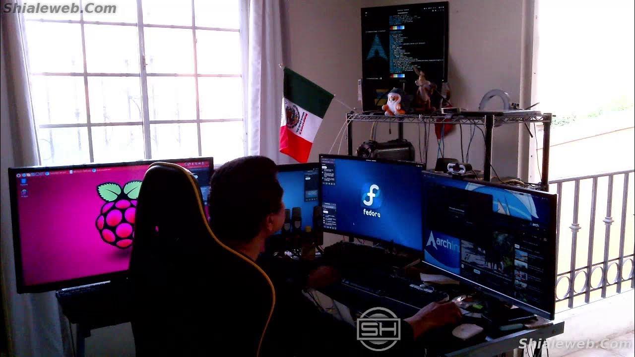 1 Aprendiendo GNU/Linux 🔧 Instalando Arch Linux En Viernes Botanero 🌌 El Show De Shialeweb 🍿 ...