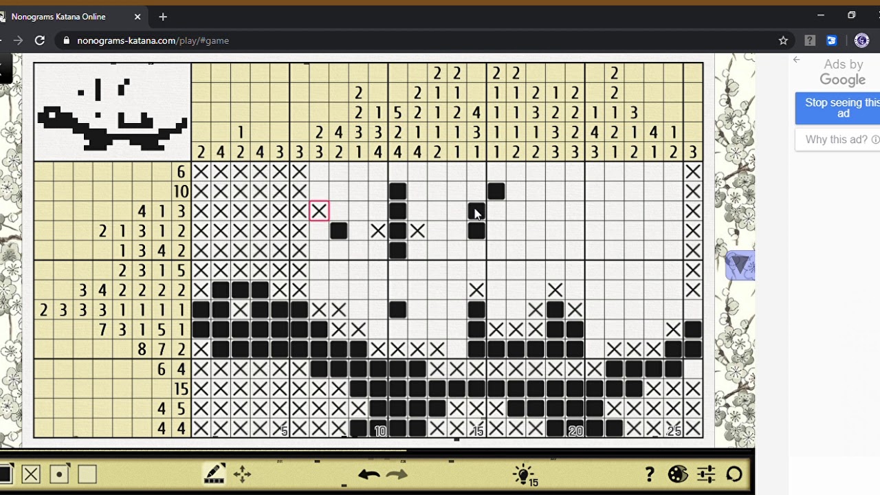 Nonograms Katana - Nonograms by belko61 Part 1 - #3 - YouTube