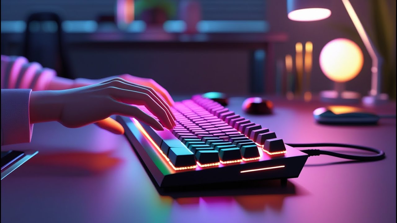🎧 Relaxing Mechanical Keyboard ASMR | Stunning Visual Angles & Crisp ...
