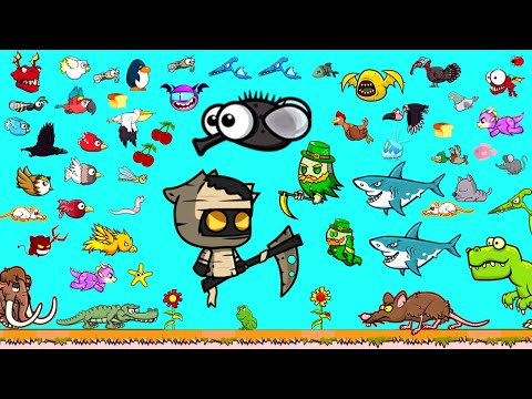 All Animals Evolution After Level 32 (EvoWorld.io) - YouTube
