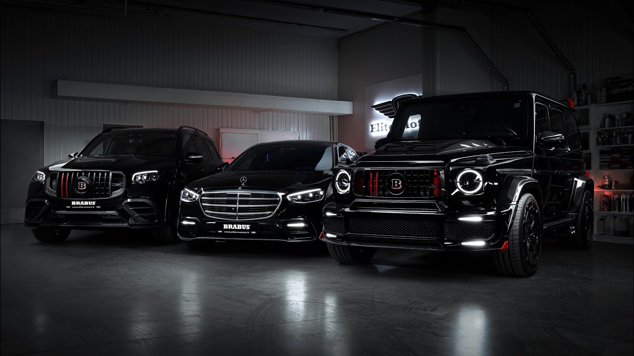 Brabus Cars Lineup - YouTube