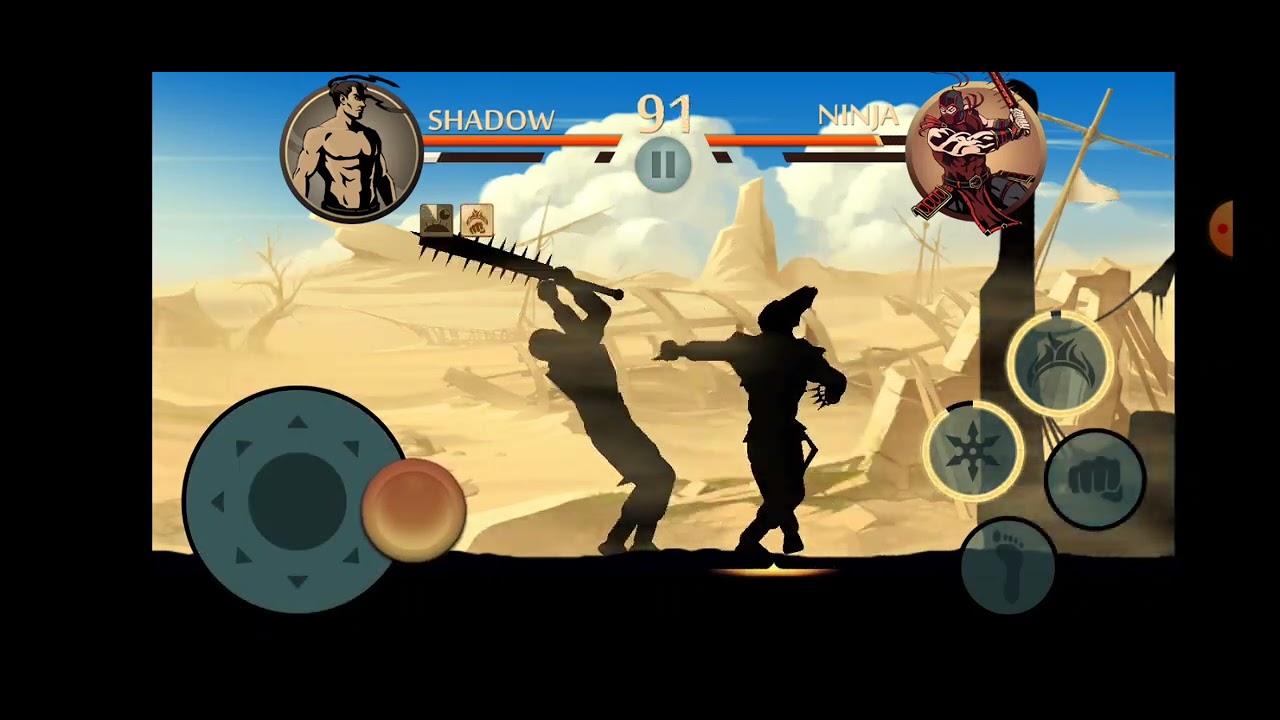 How to fight with knuckles in Shogun's Survival in Shadow Fight 2 ...