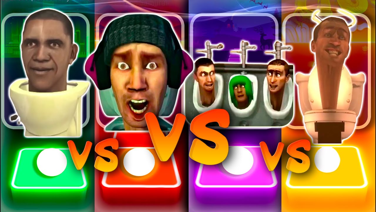 SKIBIDI TOILET💩 Songs | America Toilet 🆚 DJ Skibidi 🆚 Pissoir 🆚 Angel ...