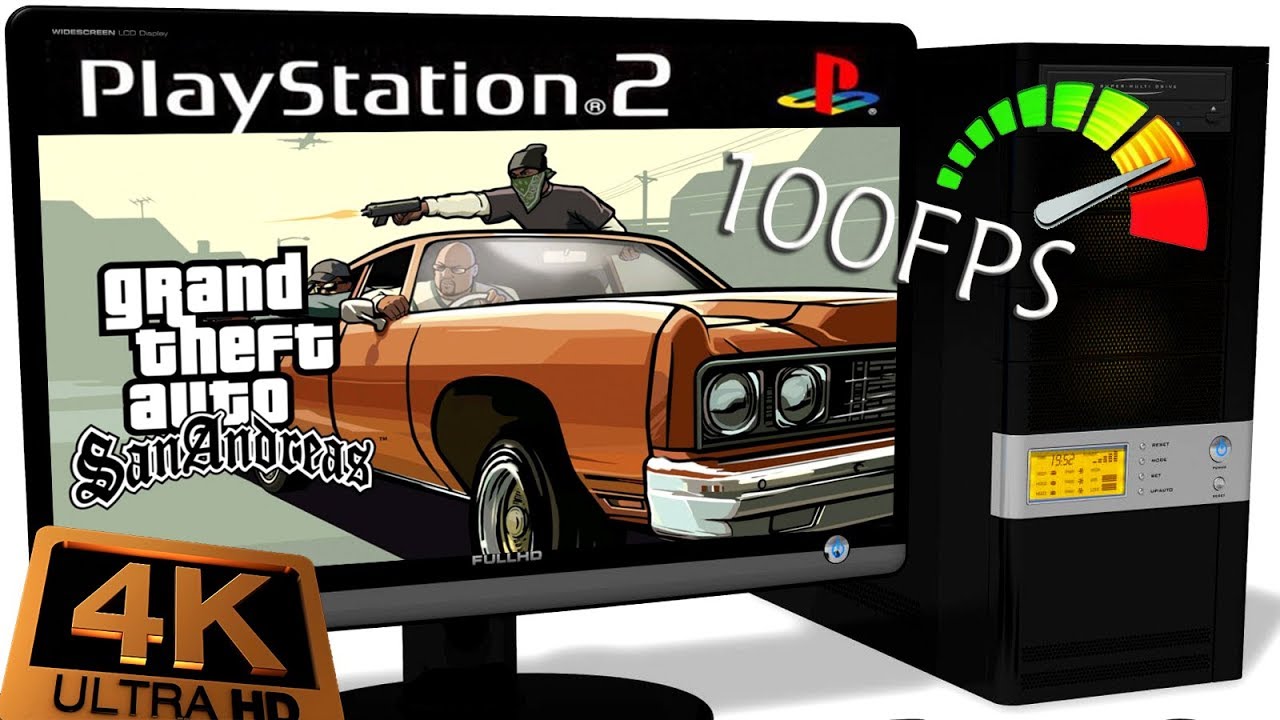 PCSX2 VS GT640 & GTX1050ti - GTA San Andreas. OpenGL #5 - YouTube